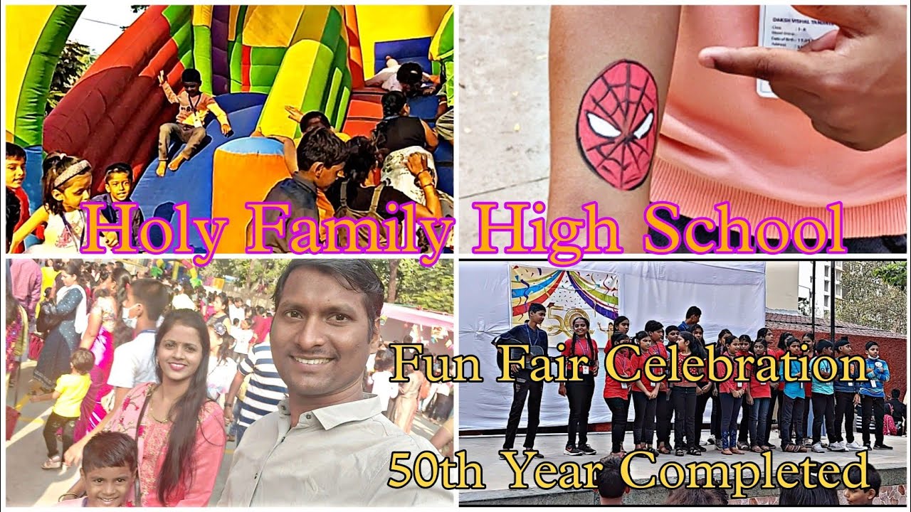 | Fun Fair Celebration in School 50 years completed | Holy Family High ...