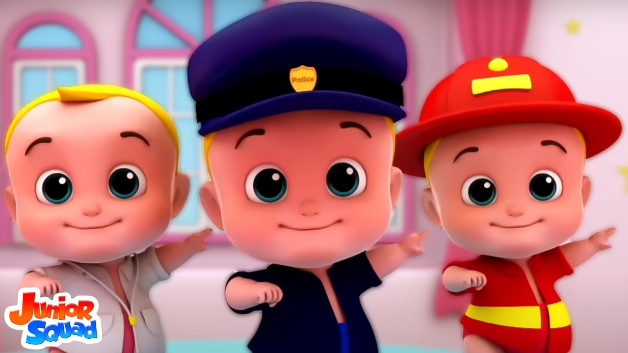 Five Little Babies, पाँच छोटे बच्चे, Panch Chote Bacche, Hindi Rhymes ...