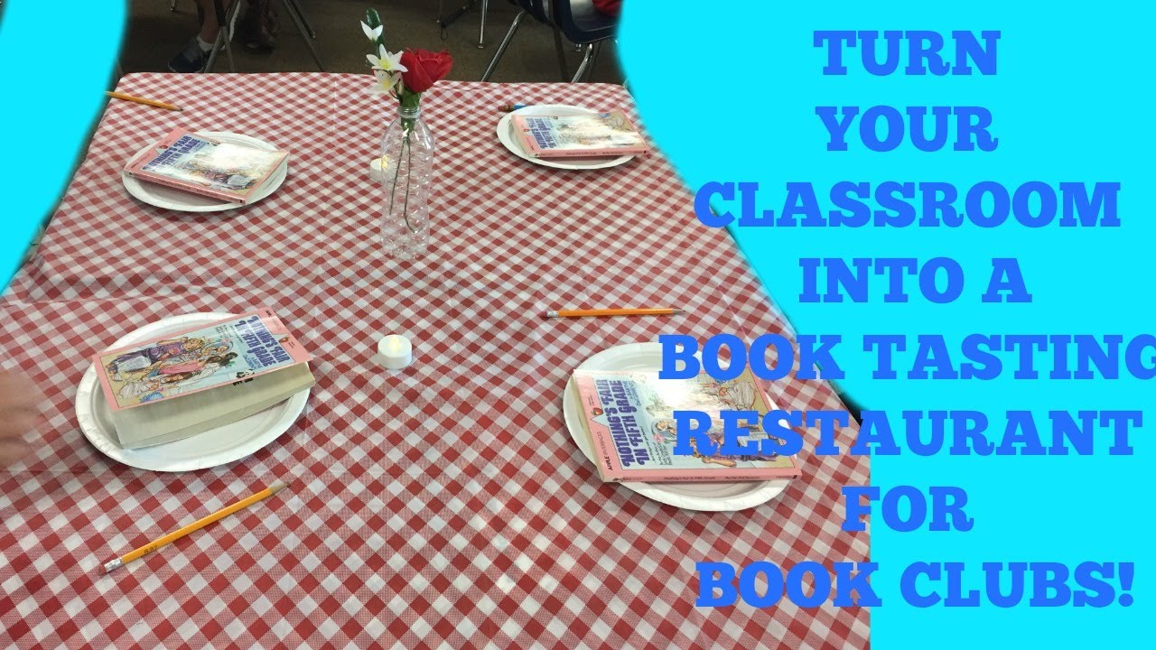 HOW TO HAVE A BOOK TASTING IN YOUR CLASSROOM - YouTube