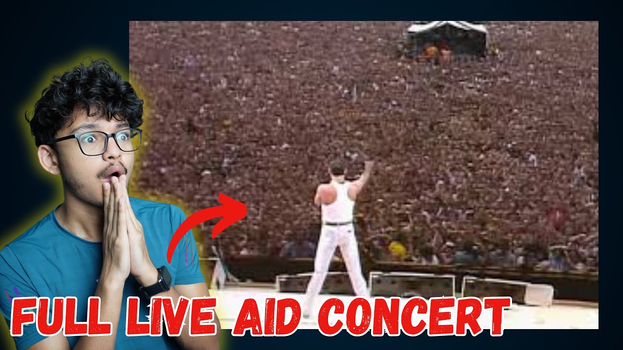 QUEEN Full Live Aid Concert (LIVE REACTION) - YouTube