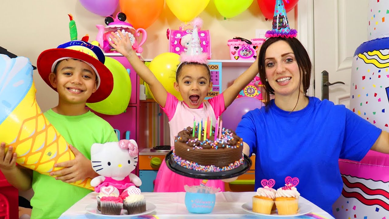 Happy Birthday Kids Celebration Song + More Nursery Rhymes & Kids Songs ...