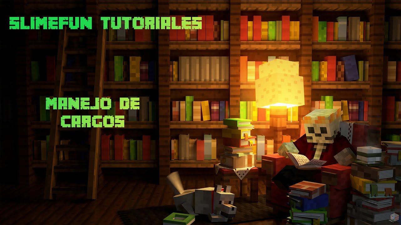 Slimefun tutoriales - MANEJO DE CARGOS - YouTube