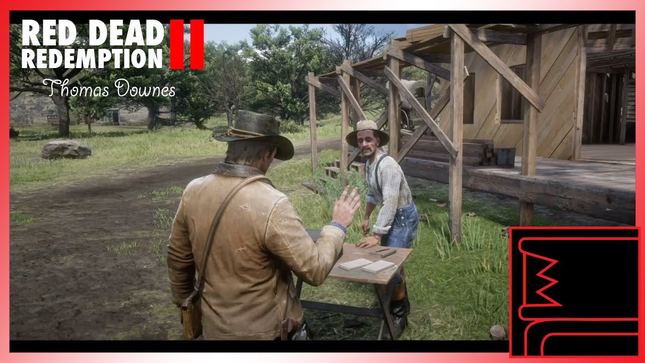 Red Dead Redemption 2: Thomas Downes - YouTube