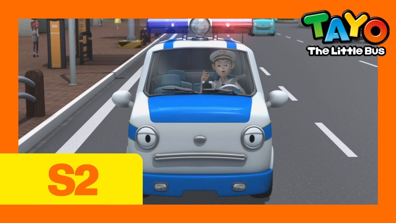 Tayo S2 EP2 l A police car and an officer! l The perfect duo, Rookie ...