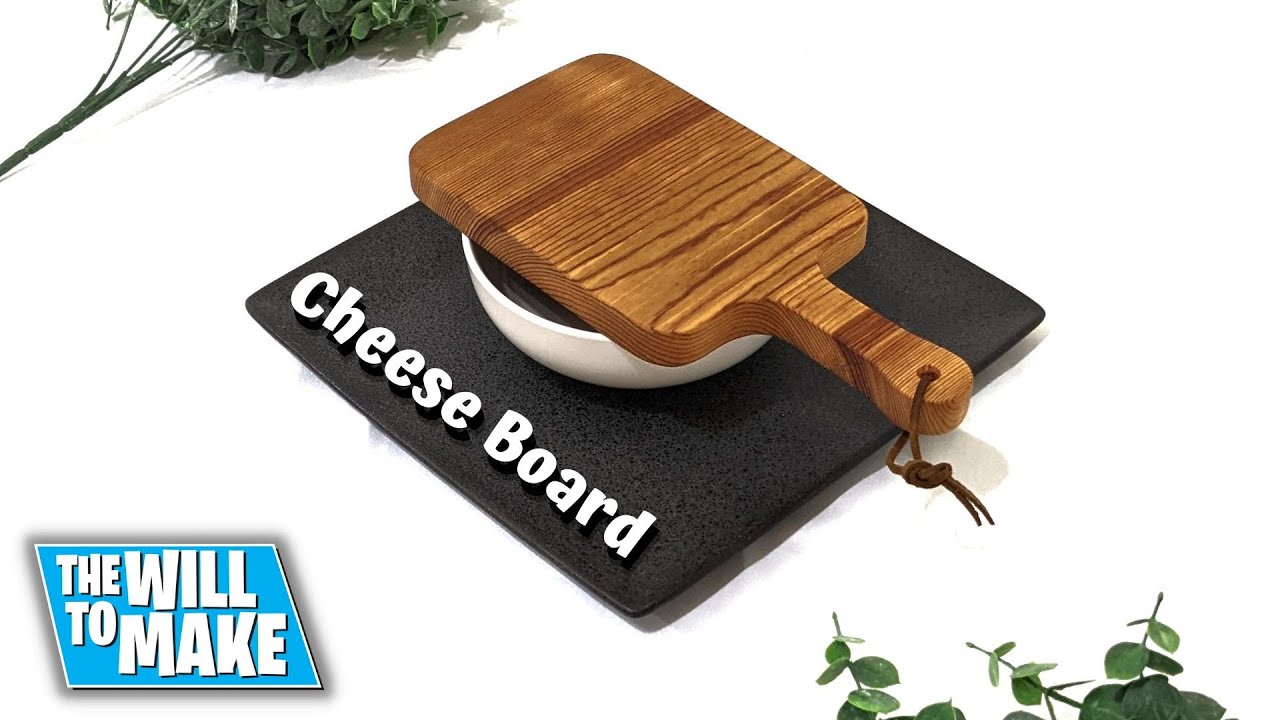 How To Build A Simple Cheese Board / Charcuterie Board | Woodworking ...