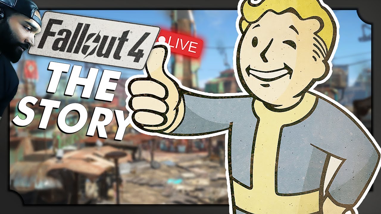 Fallout 4 is an amazing experience 🔴Live! The STORY of Fallout (PART 1 ...