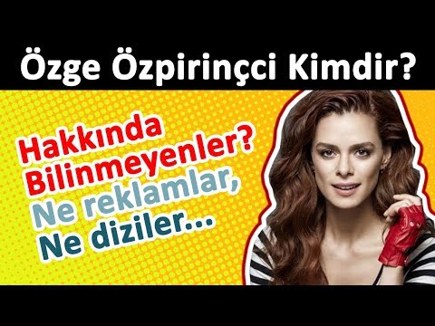 Kadın Dizisinin Bahar'ı Özge Özpirinçci Kimdir? Amerika'da ne işi var?