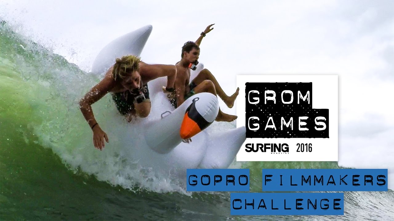 GoPro Surf: Grom Games 2016 - Teaser Trailer - YouTube