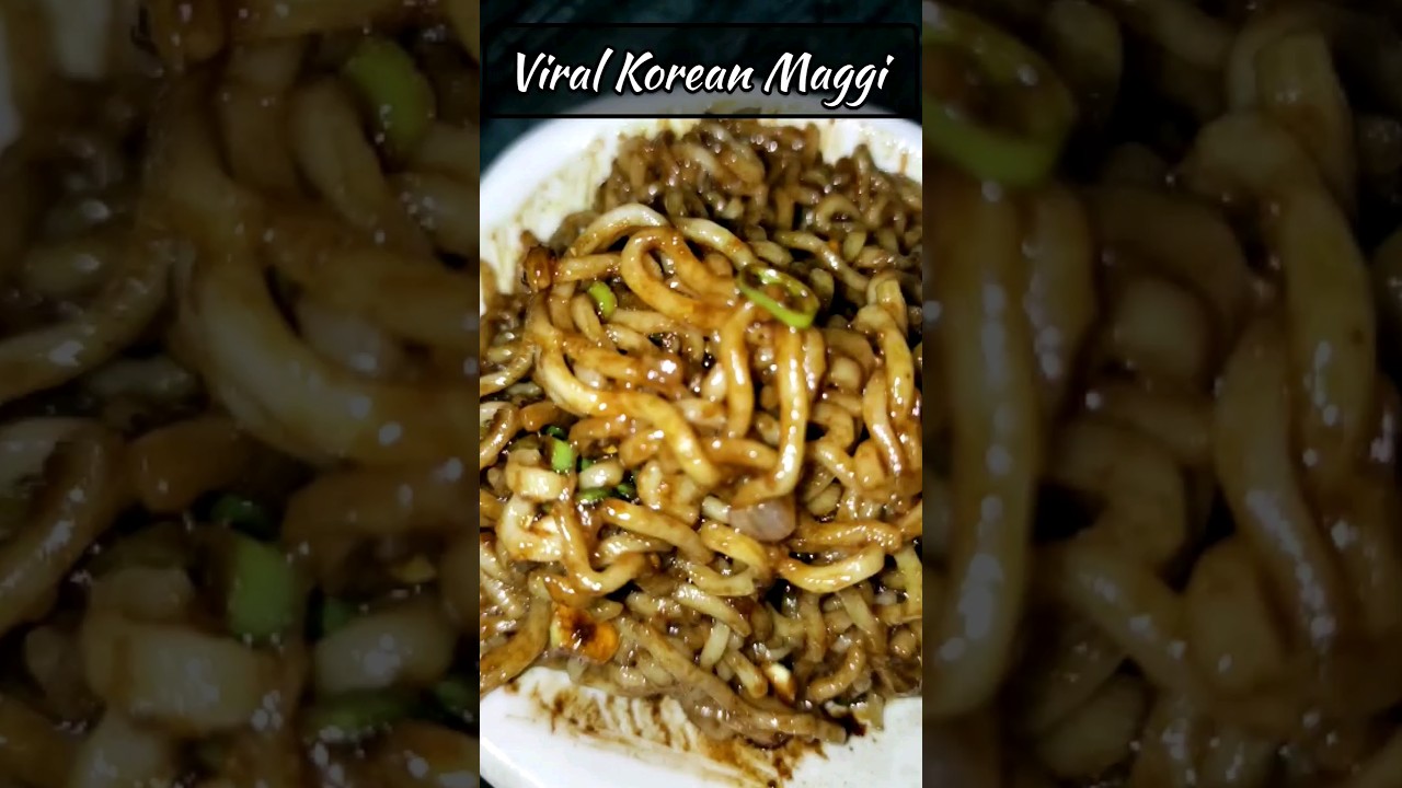 Viral Korean Maggi Recipe | #koreanmaggi #maggi #dsizzlingplate #shorts ...