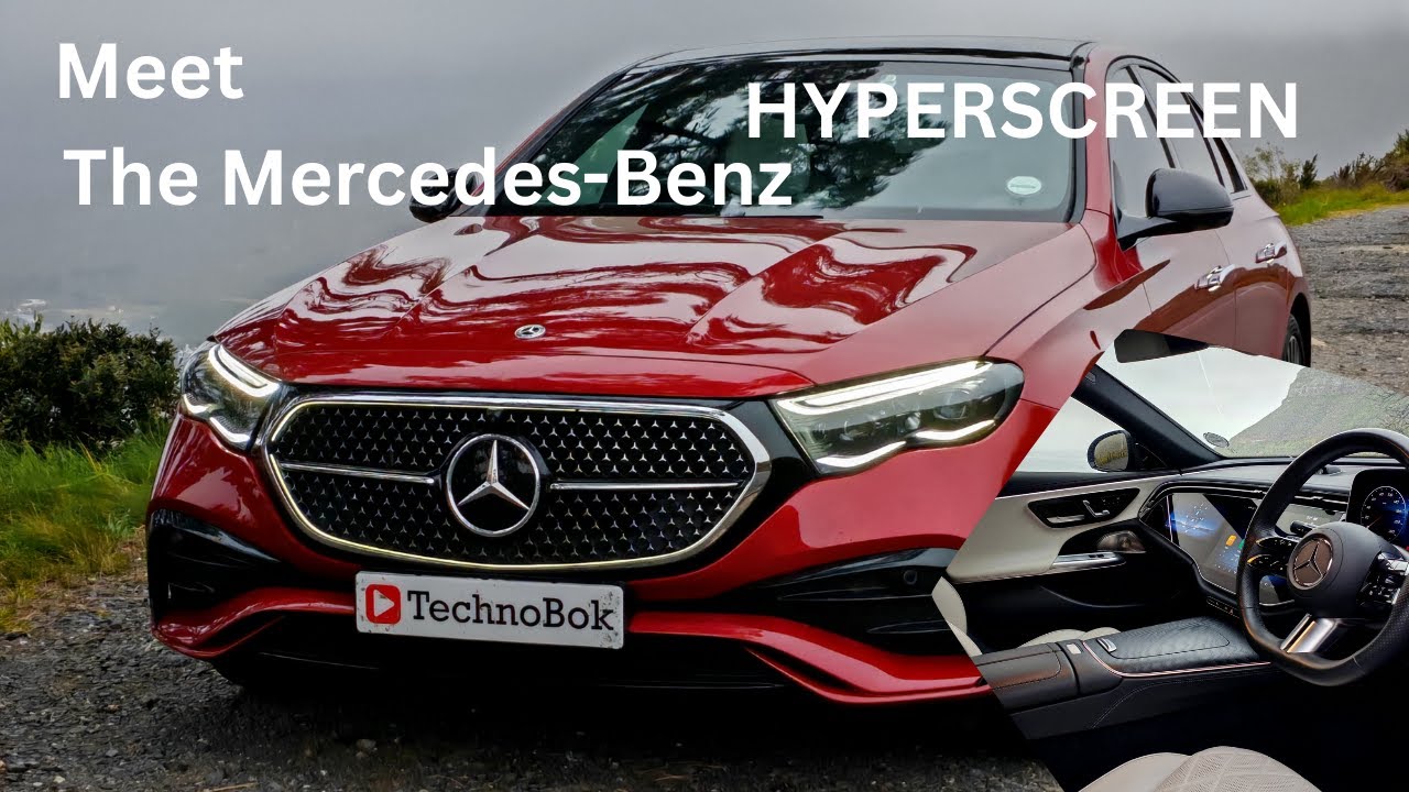 Meet The Mercedes-Benz E-Class with a Hyperscreen! - YouTube