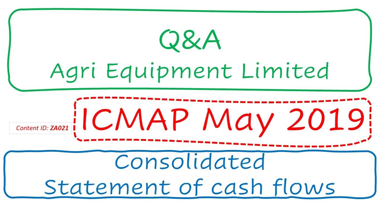 Q&A Agri Equipment Limited (ICMA Pakistan May 2019) | Consolidated ...