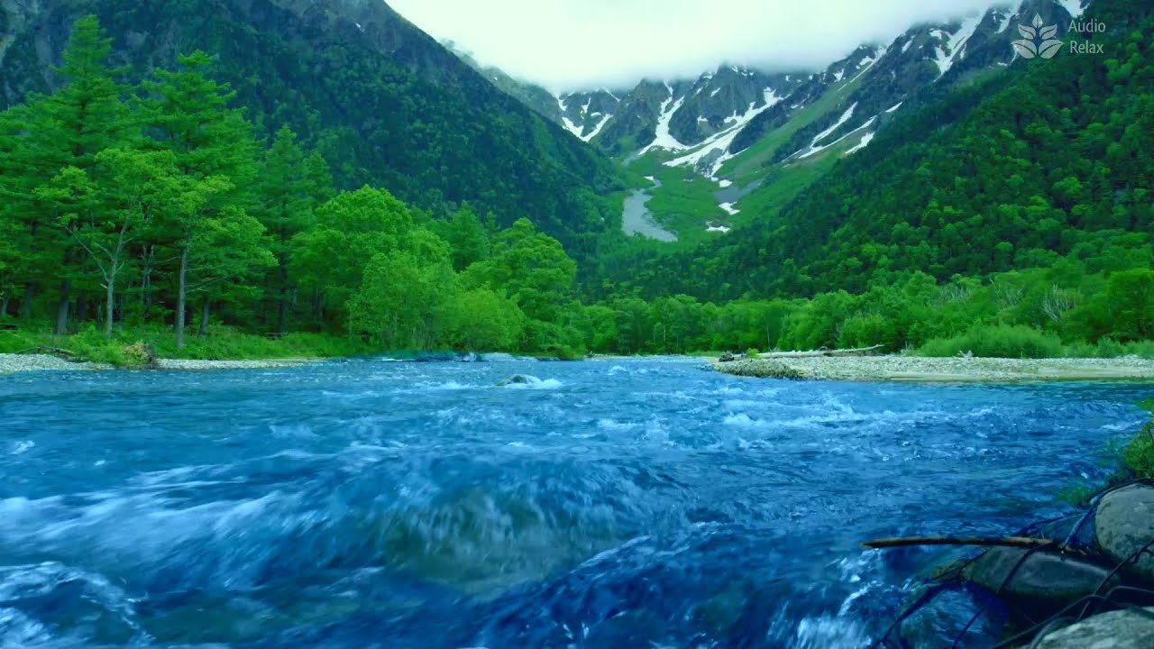 Rushing Mountain River: 10 Hours of Relaxing Nature Sounds - YouTube