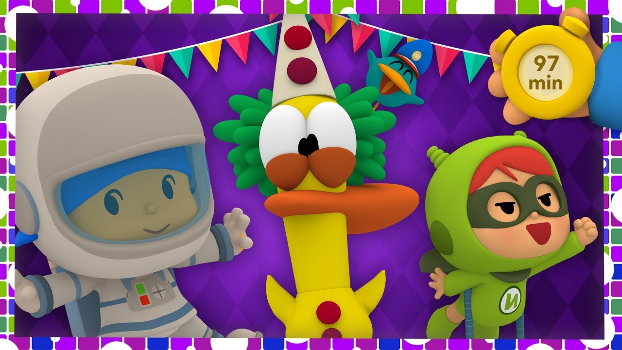 🎭 POCOYO AND NINA - Magic carnival [97 minutes] | ANIMATED CARTOON for ...