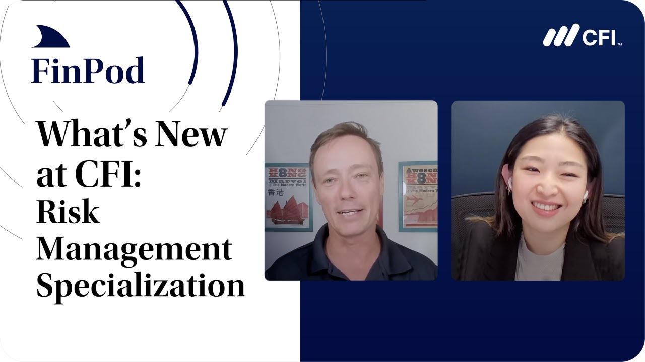 What's New at CFI: Risk Management Specialization - YouTube