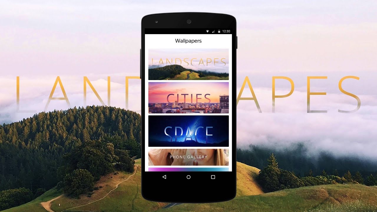 Yandex Launcher. Wallpaper collections - YouTube