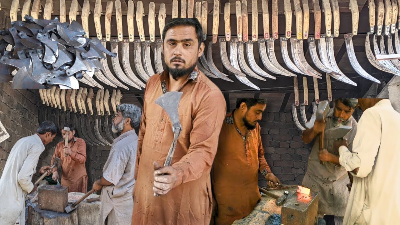 Top Manufacturing Process And Mass Production of Sickle Making By ...