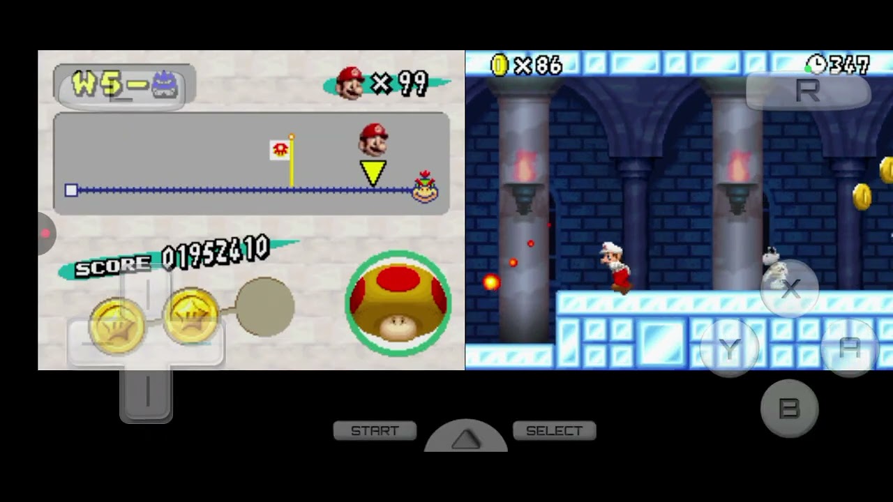 New Super Mario Bros. | World 5-Castle (Normal Exit) - YouTube