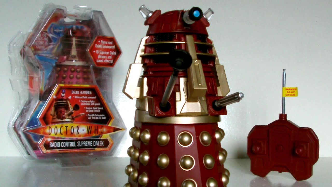 DALEKCEMBER RC Supreme Dalek Toy Review | Votesaxon07 - YouTube