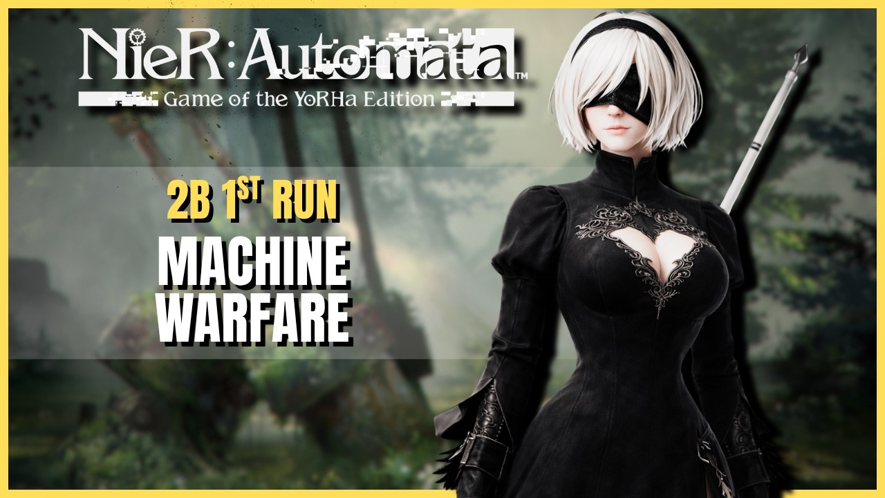 Battle With An Enormous Enemy | Nier Automata | Part 5 - YouTube