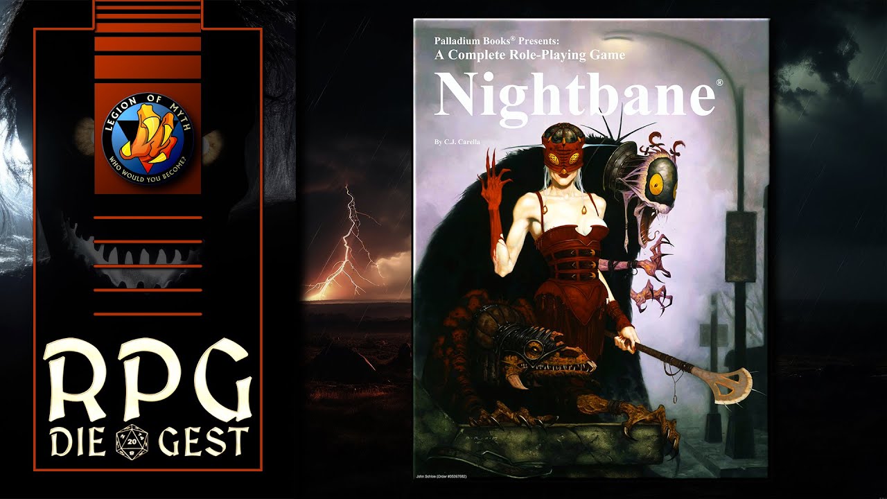 Nightbane RPG by Palladium Books - YouTube
