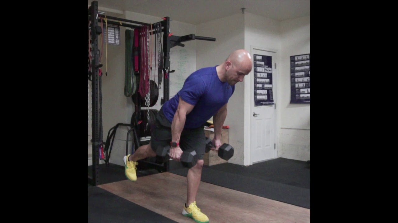 Single Leg RDL DB - YouTube
