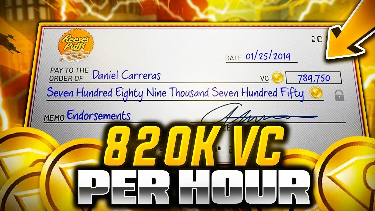 *NEW* NBA 2K19 UNLIMITED VC GLITCH 🤑🤑!! 820K VC IN 1 HOUR!! VC GLITCH ...