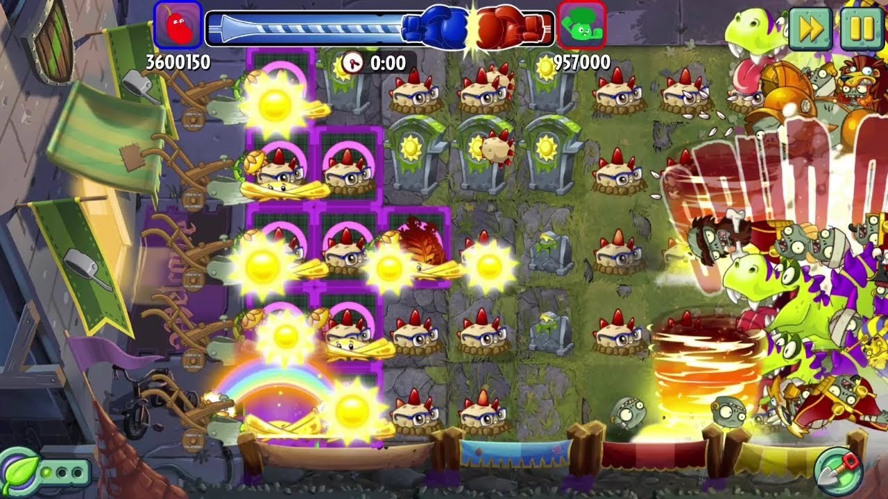 Plantas vs Zombies 2 Mazo súper explosivo! más de 3.5 millones de ...
