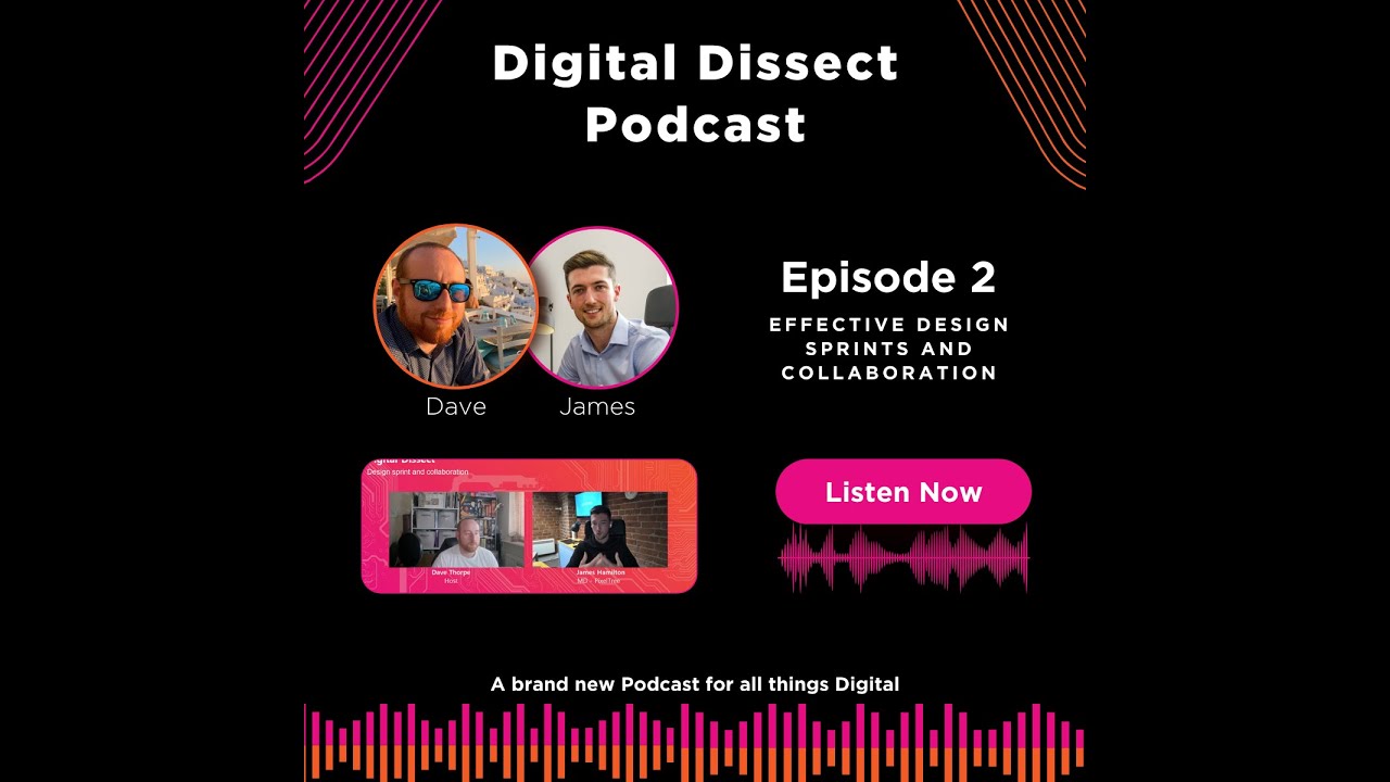 Digital Dissect Episode 2 - Successful design sprints and collaboration with James from ...