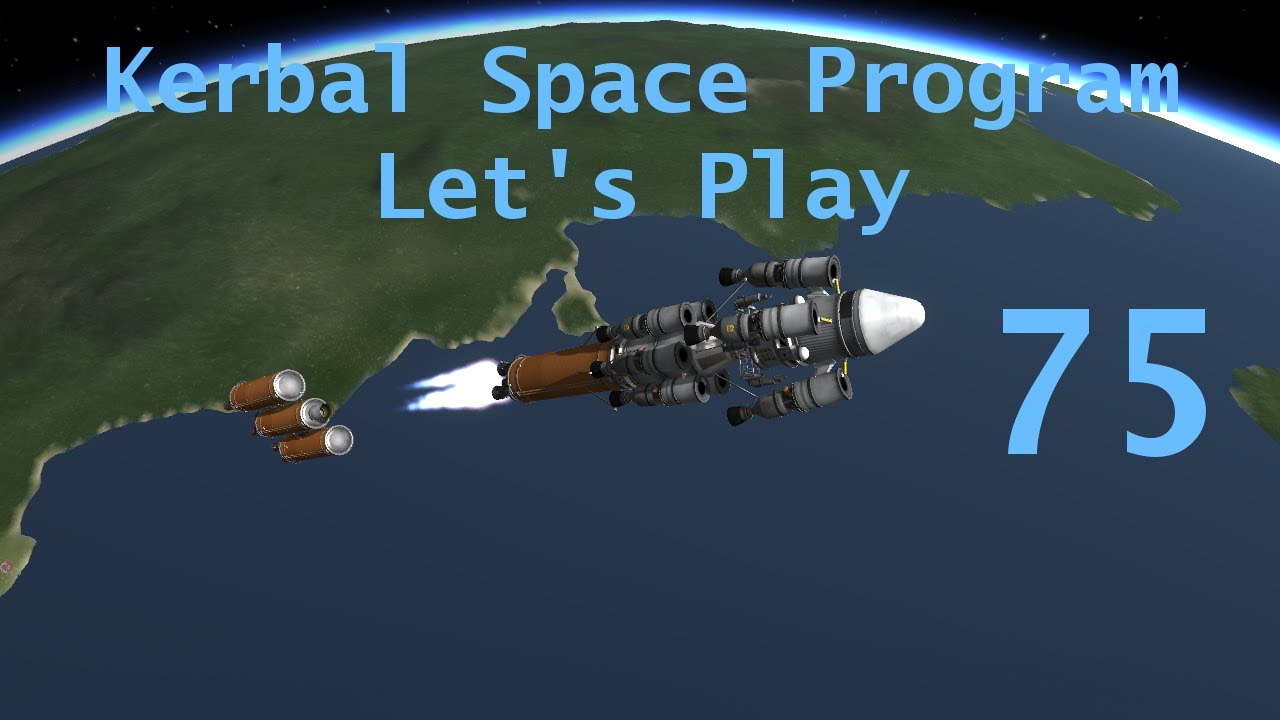 Testing a New Rocket on Minmus : Kerbal Space Program: Let's Play #75 ...