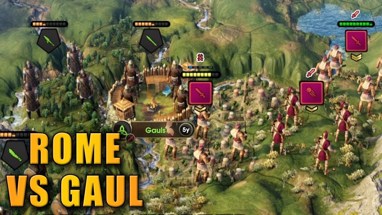 Rome vs Gaul, who will win? - Old World Bonus Series Ep.4 - YouTube