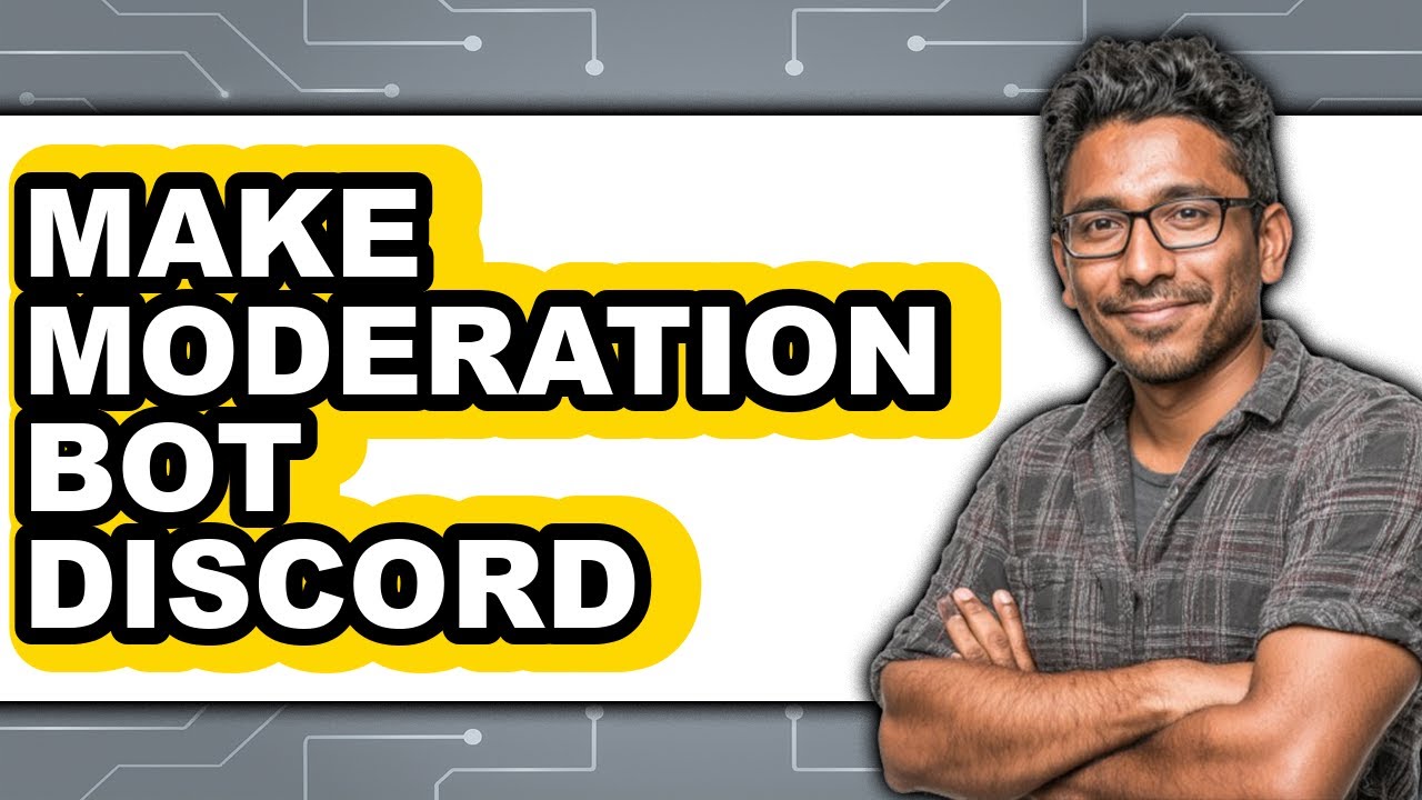 How To Make Moderation Bot Discord - Full Guide - YouTube