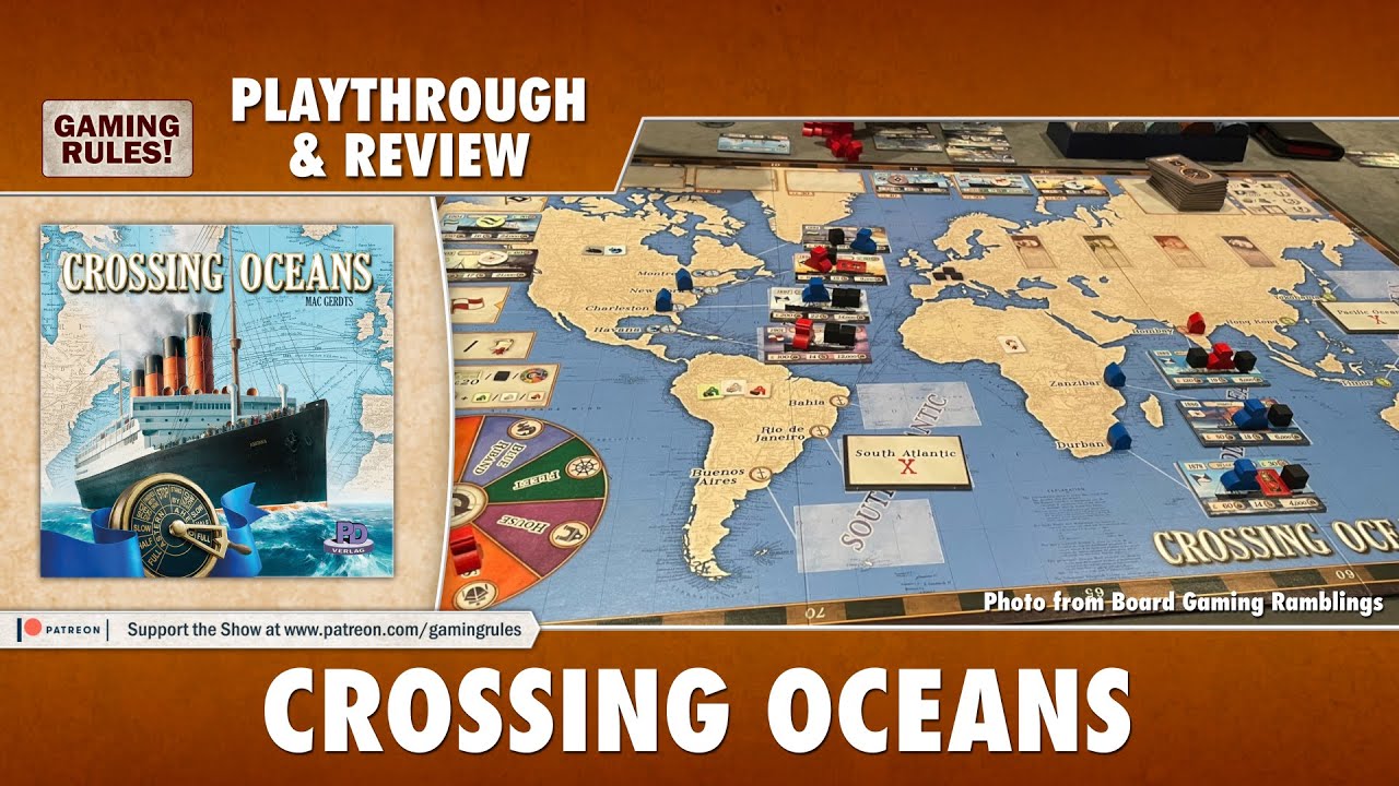 Crossing Oceans - Playthrough and Review - YouTube