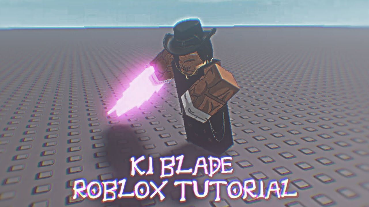 How To Add Ki Blade Into Roblox - Tutorial - YouTube
