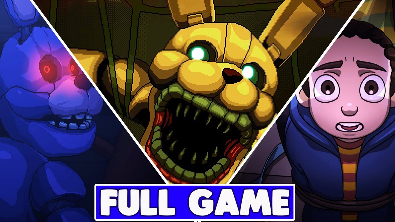 Five Nights at Freddy's: Into The Pit - Full Game Walkthrough & All ...