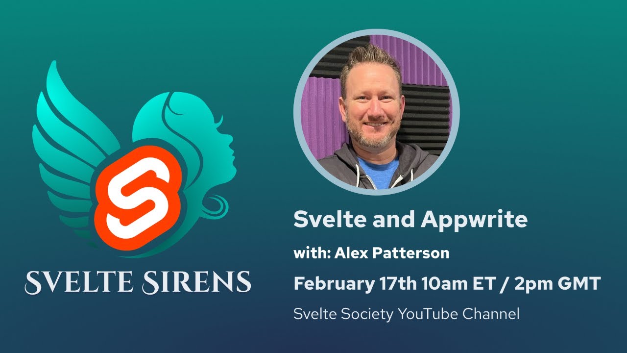Sirens Svelte And Appwrite Youtube