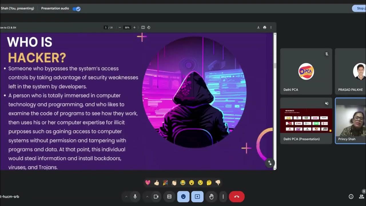 ETHICAL HACKING DEMO CLASS WITH MAM - YouTube