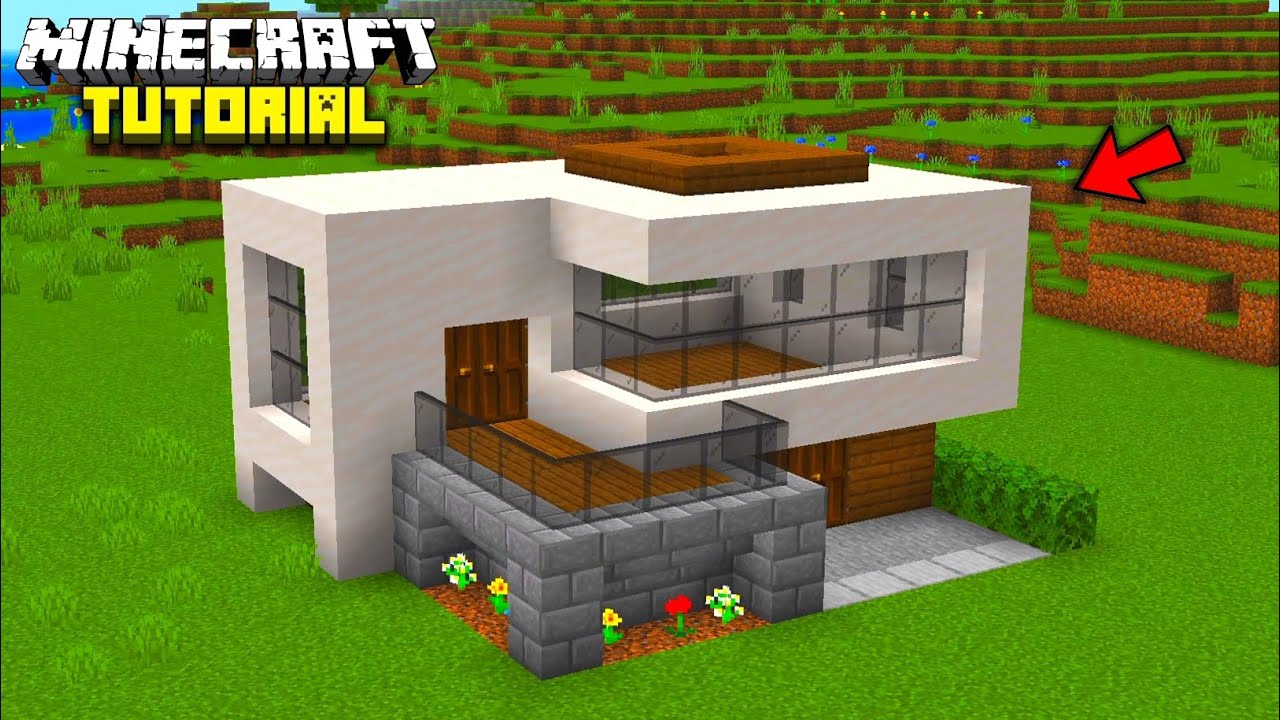 Minecraft: How To Build a Modern House Tutorial #38 - YouTube