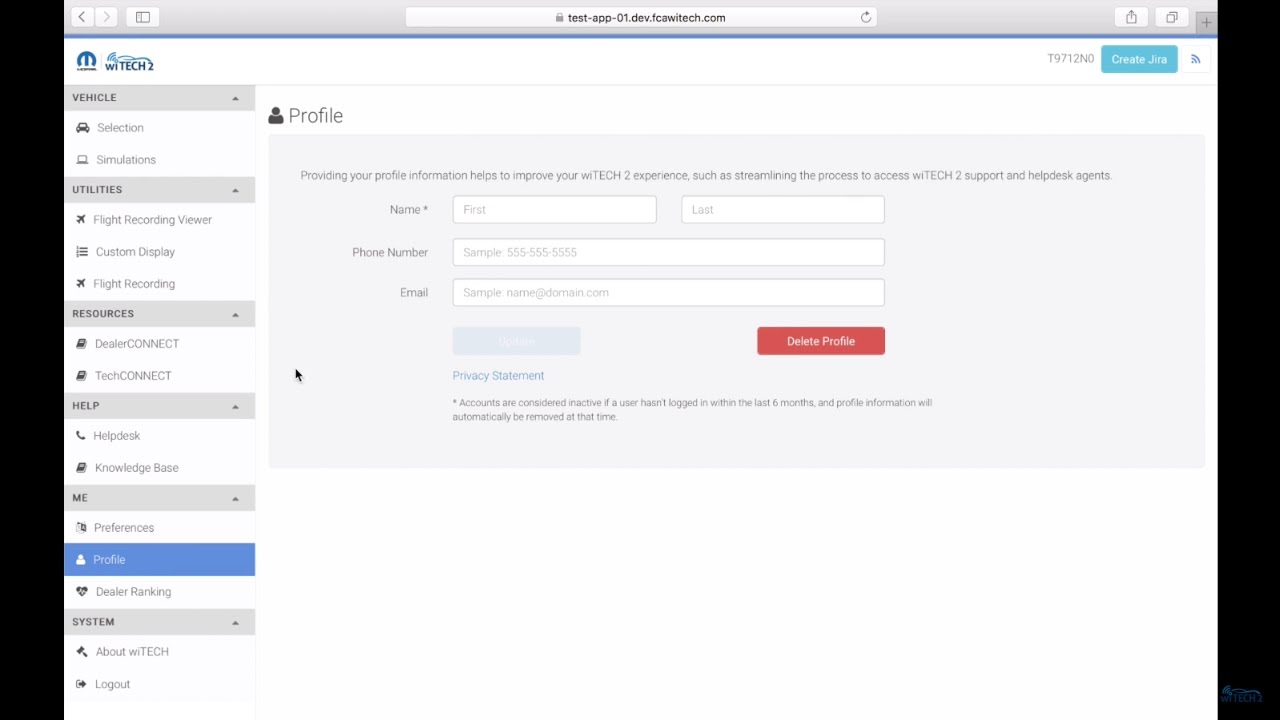 wiTECH 2.0 Tech Profile Feature - YouTube