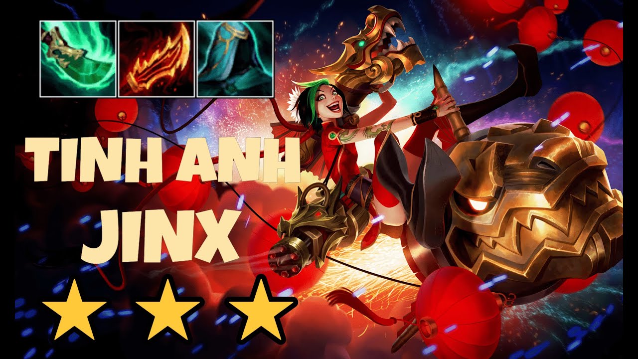 CHOSEN JINX ⭐⭐⭐ | TFT 10.20 - YouTube