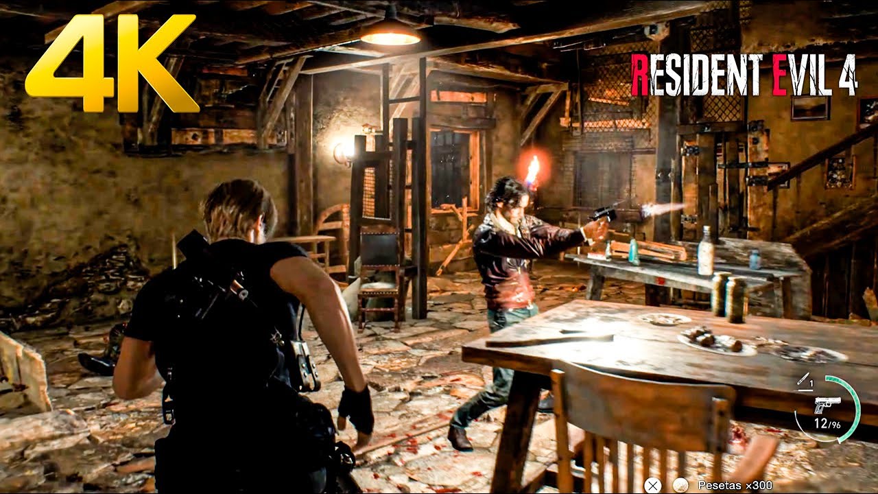 RESIDENT EVIL 4 REMAKE - GAMEPLAY DA CABANA EM 4K60FPS - YouTube