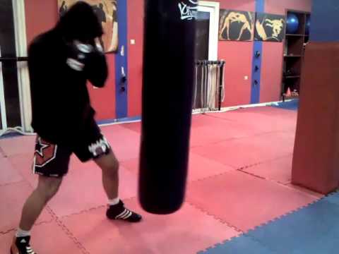 Boxing training...close range - Zeus Club Kavalas - YouTube