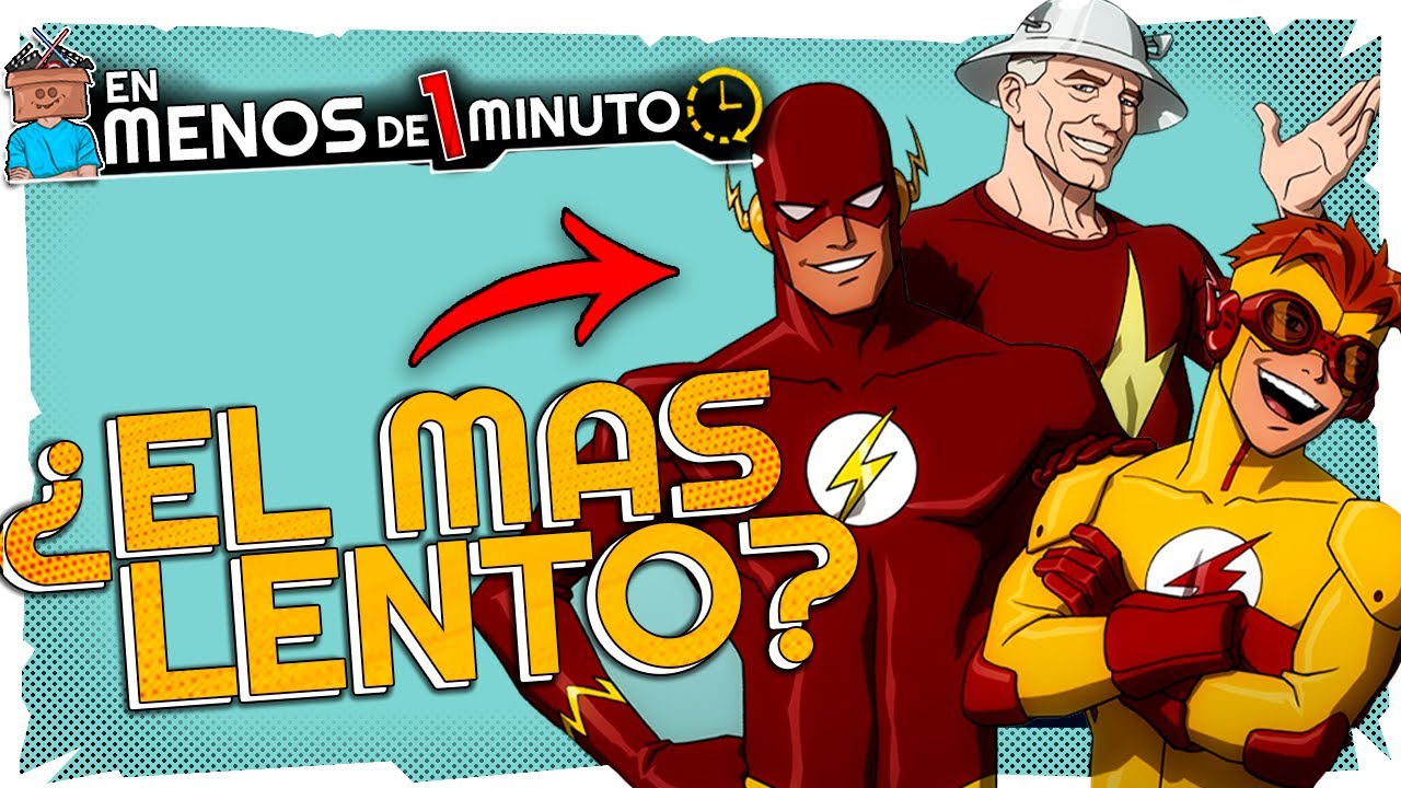 ¿Cuál es EL FLASH MAS LENTO? | #Shorts - YouTube