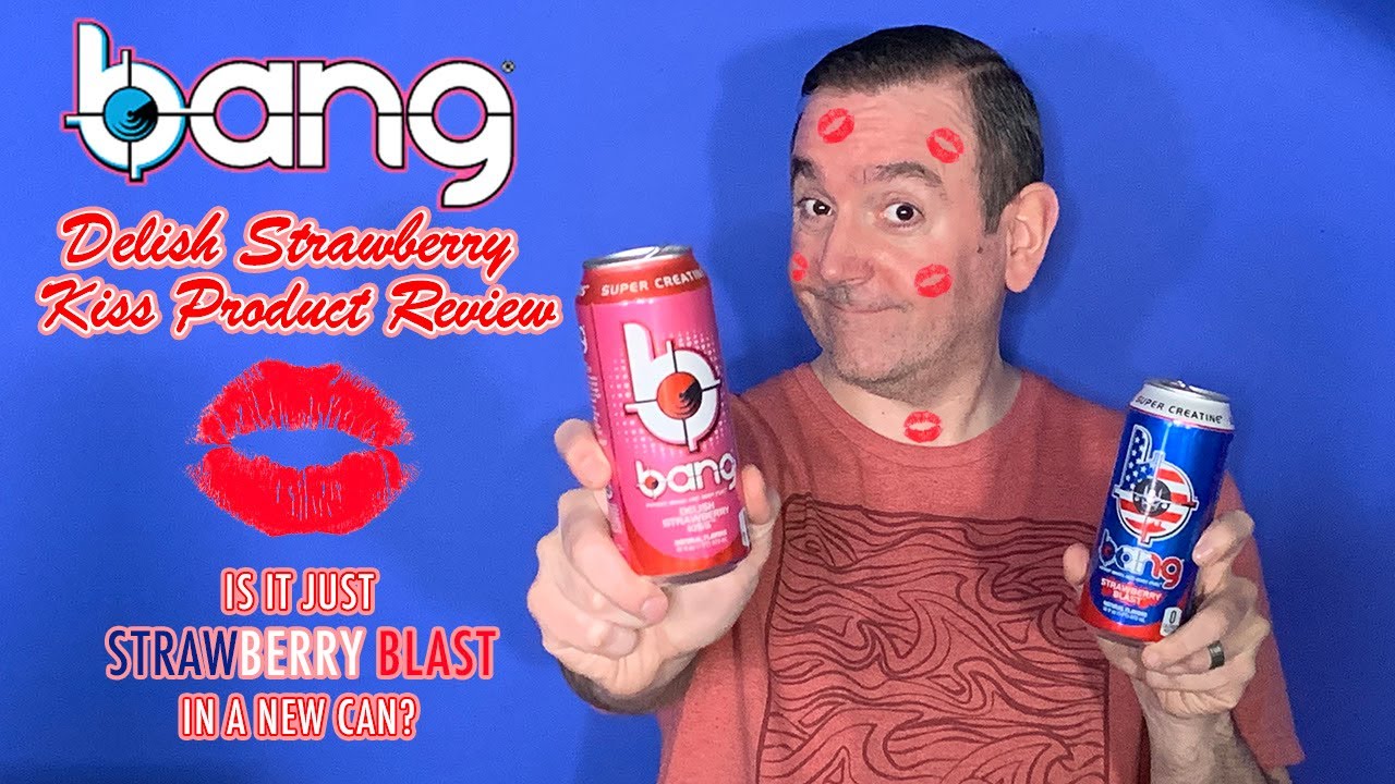 Bang Delish Strawberry Kiss Energy Drink Review; Is it the same as Bang ...