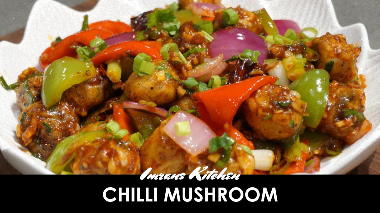 Chilli Mushroom Recipe | How To Make Spicy Chilli Mushroom - YouTube