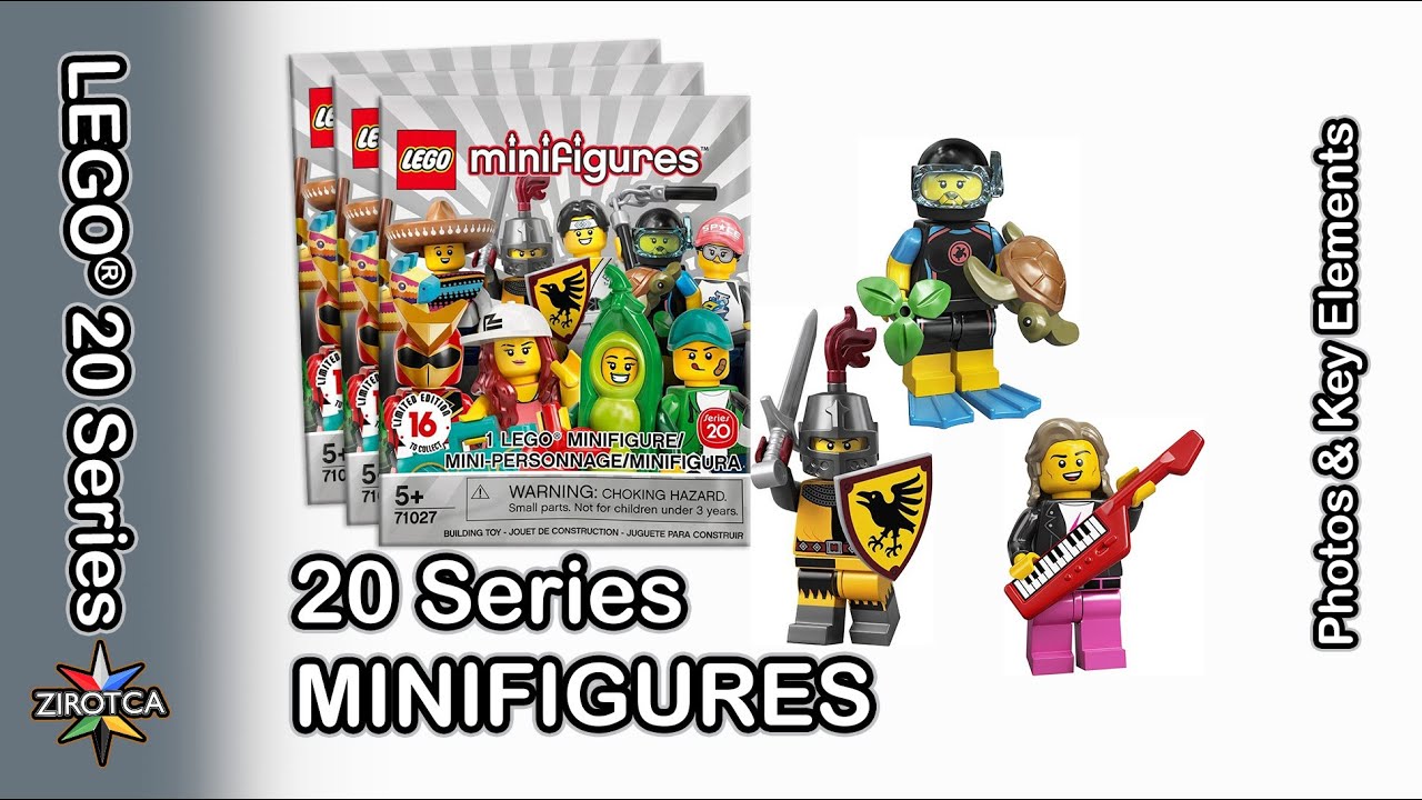 LEGO Minifigures - 20 Series - 71027 | LEGO Minifigures Summer 2020 ...