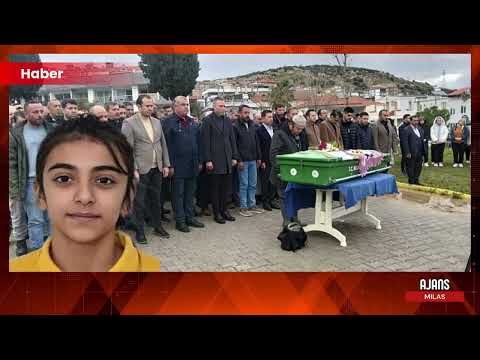 Milas’ta Yürek Yakan Veda: 11 Yaşındaki Öykü Gözyaşlarıyla Uğurlandı