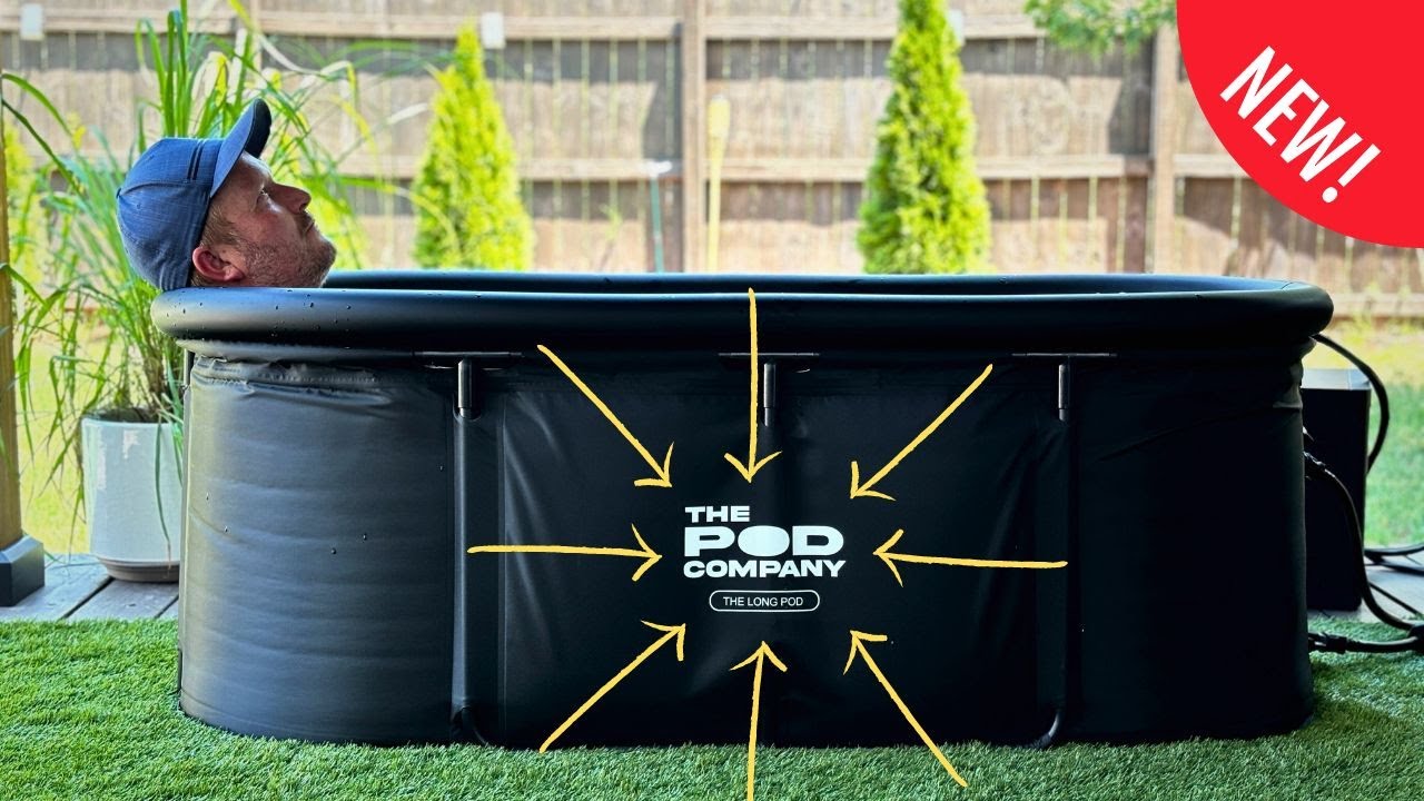 Long Pod Cold Plunge First Look | The Ice Pod Just Got An Upgrade - YouTube
