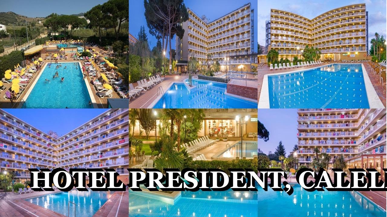 Hotel President, Calella, Spain - YouTube