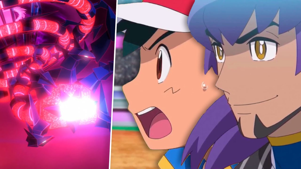 ¡ASH y LEON vs ETERNATUS en la FINAL de POKÉMON VIAJES! 😱🔥 - YouTube