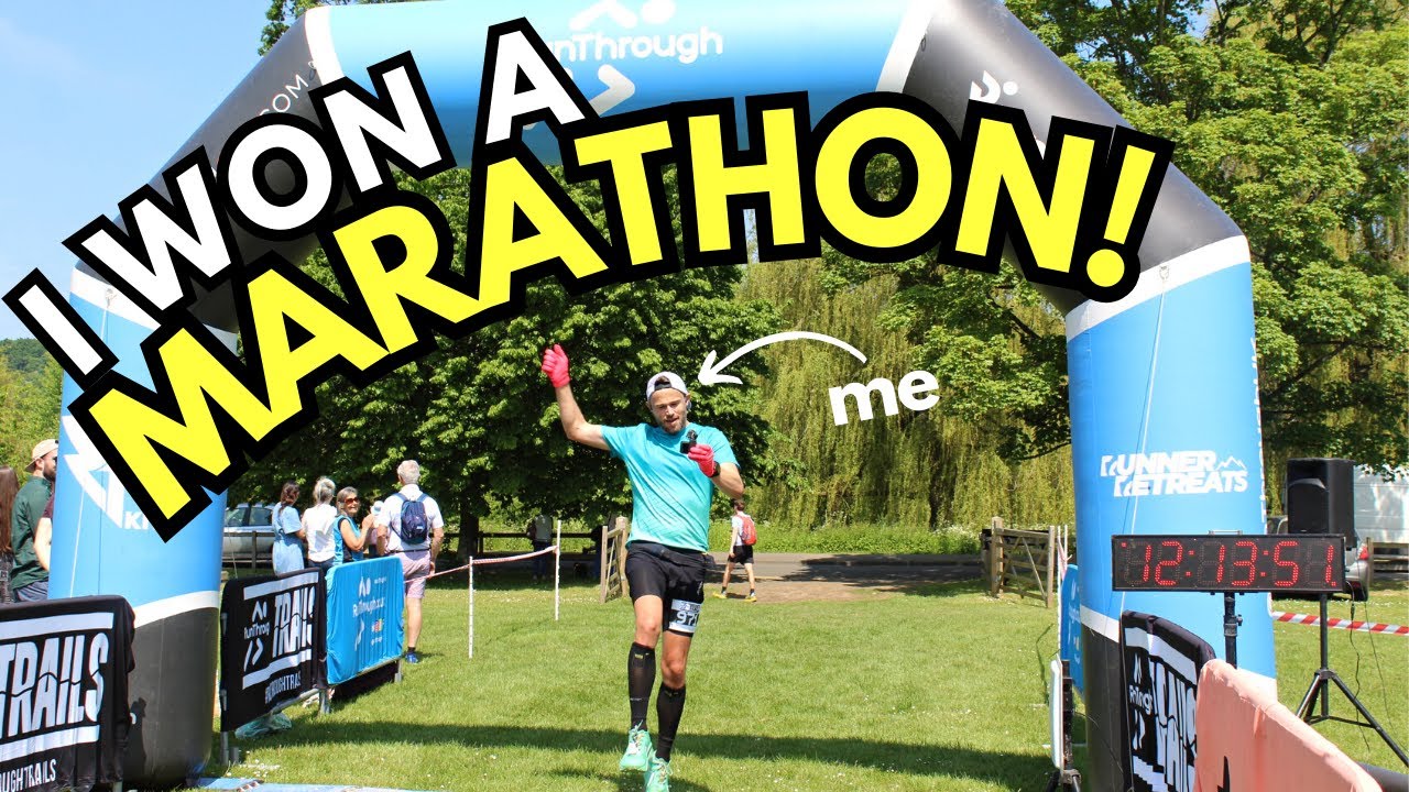 WINNING A MARATHON! Final 42k long run before Comrades! - YouTube